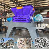 China Double Shaft Metal Shredder Machine 2900×1360×2120mm for Scrap Iron Steel Recycling with 220V-600V Voltage Options for sale