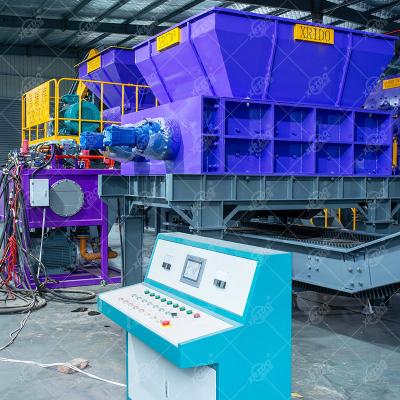 China SRF Shredder Industrial Waste Shredder 600mm Shredding Chamber 11kW Motor for Textile Leather Cloth for sale