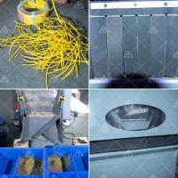 China Dry Copper Wire Recycling Machine 300-500kg/h for Scrap Cable Processing for sale