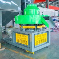 China Municipal Garbage Wood Sawdust Briquette Press Machine Line - 90-185KW Power, 1.5-5t/h Capacity for sale