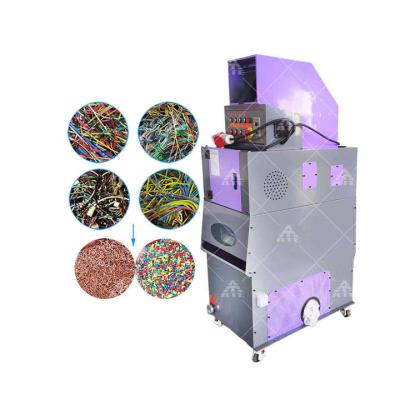China Mini Copper Cable Granulator Machine - 30-1000kg/h Capacity for 0.3-35mm Wire Recycling for sale