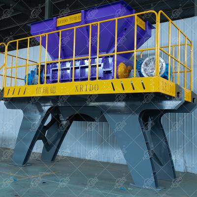 China Xrido Scrap Metal Pre Crusher 1-10 cm Output Heavy Duty Shredder for Steel Car Appliance Recycling for sale