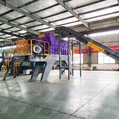 China Garbage Crusher Machine MSW Crusher Industrial Solid Waste Crusher Solid Waste Dispose Plant for sale
