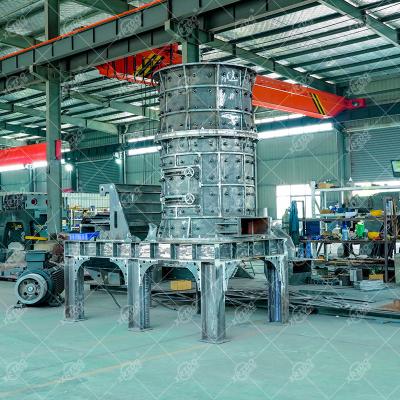 China Tire Steel Wire Crusher 5-20mm Discharge Scrap Metal Pre Crusher Vertical Spindle for sale
