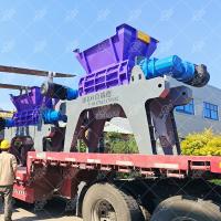 China Xrido Automatic Waste Shredder Machine for Metal Plastic Recycling for sale