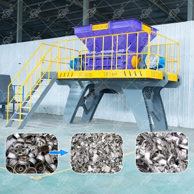 China Xrido Double Shaft Waste Shredder Machine 300-22000 kg/h for Metal Plastic Recycling for sale