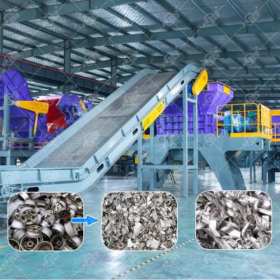 China Xrido Aluminum Can Shredder for Metal Recycling 1-10cm Output 11-110kW for sale
