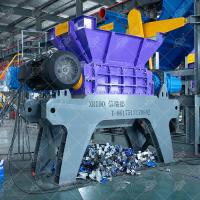 China Automatic Copper Aluminum Radiator Shredder 55kW Recycling Machine for sale