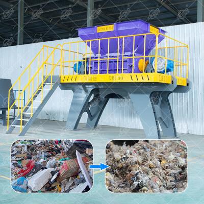 China Xrido Industrial Waste Crusher 600-2500mm Shredder for Metal Plastic Recycling SRF RDF Fuel for sale