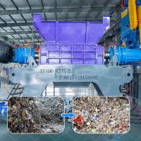 China Xrido 55KW Twin Shaft Scrap Metal Shredder for Aluminum Alloy Recycling 300-1000 kg/h for sale
