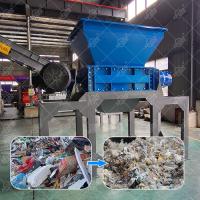 China Xrido Double Shaft Waste Shredder Machine 300-22000 kg/h for Metal Plastic Recycling for sale