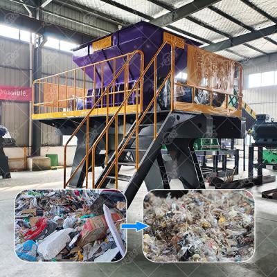China Xrido SRF Shredder for Industrial Waste Textile Leather Cloth for sale