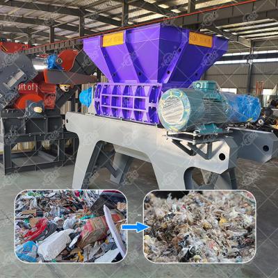 China Xrido Double Shaft Waste Shredder for Metal Recycling 1-10cm Output 11-220kW for sale