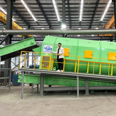 China 20t/d Waste Sorting System with 90 KW Power for Solid Waste Recycling for sale
