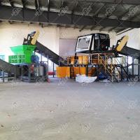 China 220V 440V Waste Sorting System 20t/d Capacity Municipal Solid Waste for sale