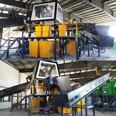 China Xrido 100-400 T/D Robotic Arm Garbage Sorting Machine for MSW RDF Manufacturing 220V 380V for sale
