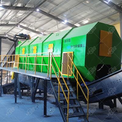 China Xrido AITE-RDG1200 Trommel Screen 20-100 t/h Municipal Solid Waste Recycling Machine 380V for sale