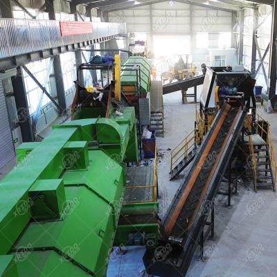 China Xrido Waste Sorting System 200 Model - 200T/D Capacity, 224.7KW Power for Municipal Solid Waste Recycling for sale