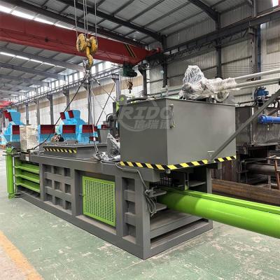 China 100 Ton Hydraulic Waste Baler Machine 22KW 380V for Cardboard PET Bottles Aluminum Cans for sale