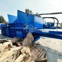 China 80T-150T Hydraulic Cardboard Baler Automatic Waste Baling Machine for sale