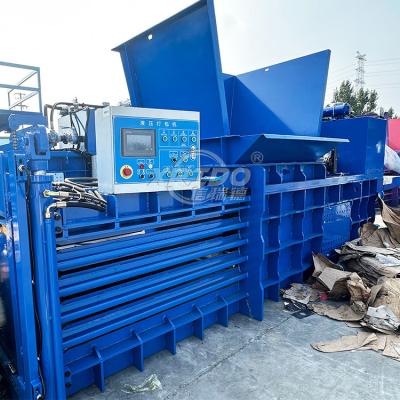 China 100 Ton 200 Ton Automatic Hydraulic Cardboard Baler 22KW for sale