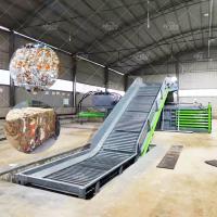 China 120T Automatic Hydraulic Baler Machine for Waste Plastic Bottles for sale