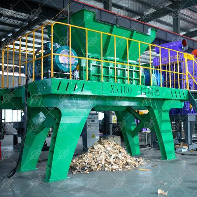 China Industrial Metal Shredder Machine 11-160kW for Scrap Steel Aluminium Recycling Plant for sale