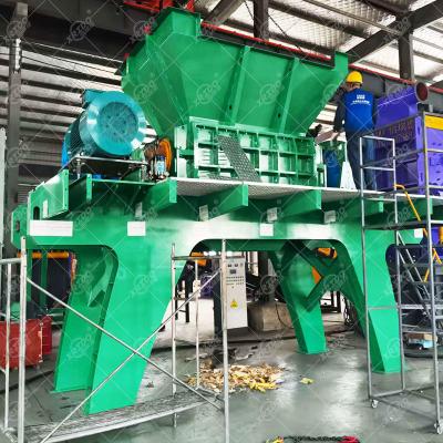 China Industrial Dual-Shaft Home Appliance Shredder 200-300mm Output 30-160kW for Recycling for sale