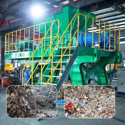 China Industrial Furniture Shredder Machine 100-50000 kg/h Capacity 1-10 cm Output for sale