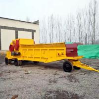China CE ISO Wood Crusher Chipper 132kW 160mm Max Diameter 3T/H Capacity for Biomass Fuel for sale