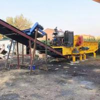 China Drum Wood Chipper Machine 1470x1550x970mm 132kw Wood Crusher for High Capacity Wood Processing for sale