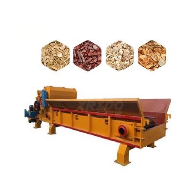 China Industrial Drum Wood Chipper 132kW 3-8T/H Capacity Wood Crusher Machine 220V 380V for sale