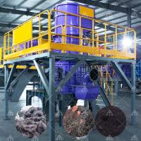China Automatic Steel Wire Crusher with Tungsten Steel Blade and Fully Enclosed Design for Tire Wire Processing for sale