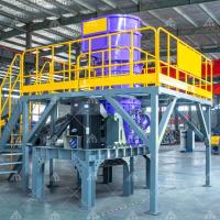 China Automatic Steel Wire Crusher 5-15 t/h Capacity Tungsten Steel Blade Tire Wire Cleaning Machine for sale