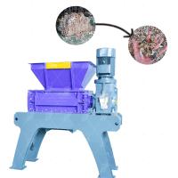 China Industrial Dual Shaft Cardboard Shredder 300-22000 kg/h Capacity 1 Year Warranty for sale