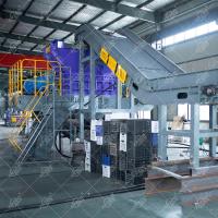 China Industrial Dual Shaft Cardboard Shredder 300-22000 kg/h Capacity 1 Year Warranty for sale