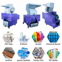 China Industrial Plastic Shredder 300-600 Model 150-600 kg/h Capacity 220V-600V for Waste Recycling for sale