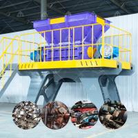 China Industrial Metal Shredder 600-2500mm Shredding Chamber for Scrap Metal Recycling for sale