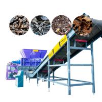 China Double Shaft Metal Shredder 200-2200mm Input Size 1-10cm Output 1800x1206mm Chamber for sale