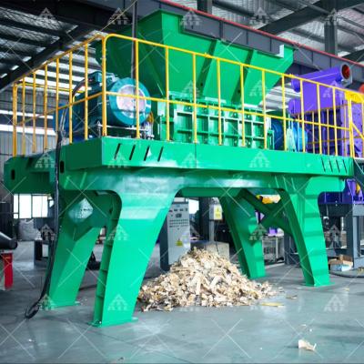 China Industrial Metal Shredder 200-2200mm Input 1-10cm Output Manual Automatic Operation for sale