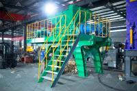 China Industrial Metal Shredder 200-2200mm Input 1-10cm Output Manual Automatic Operation for sale