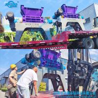 China Industrial Textile Shredder Machine 300-22000 kg/h Double Shaft Shredder for sale