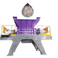 China Industrial Textile Shredder Machine 300-22000 kg/h Double Shaft Shredder for sale