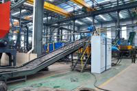 China Automatic Waste Tire Shredder 5000kg/h Capacity CE Certified Tire Recycling Machine for sale