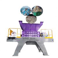 China Heavy Duty Fabric Shredder Machine Double Shaft 300-22000 kg/h Custom Color for sale