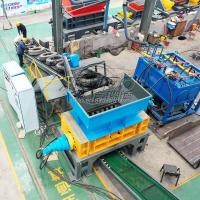 China Industrial Tire Shredder Machine 5000kg/h Capacity with SKD11 Blades for Waste Tire Recycling for sale