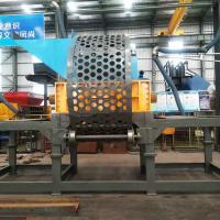 China Heavy Duty Waste Tire Shredder 2200kg 22kw for Tire Recycling CE Certified for sale