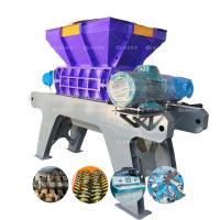 China Double Shaft Scrap Metal Shredder 6400x2700x3500 mm 600 mm Blade Diameter for Car Shells Aluminum for sale