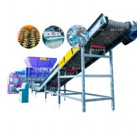 China Industrial Double Shaft Metal Shredder 11-160kW Heavy Duty Scrap Processing Machine for sale