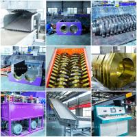 China Industrial Double Shaft Metal Shredder 11kW to 320kW Low Noise PLC Automatic Shredding Machine for sale